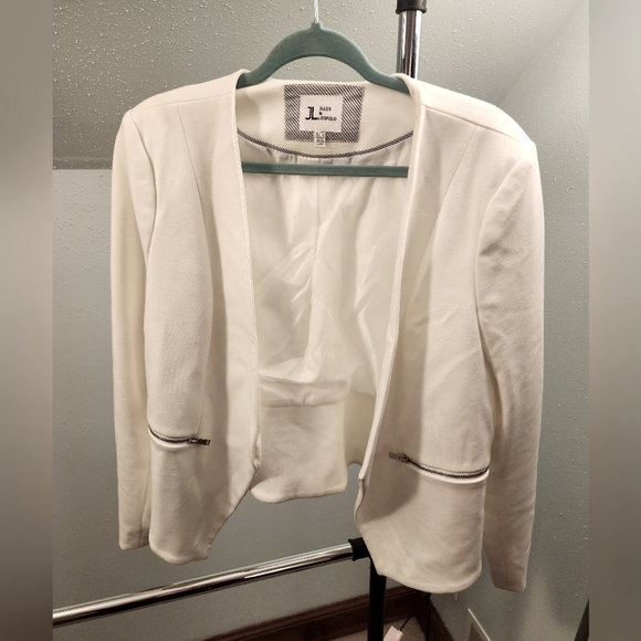 Jules & Leopold | Jackets & Coats | Guc Xl White Blazer From Jules And ...